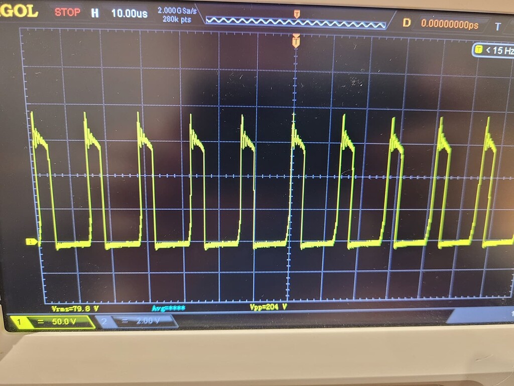 MP4033 Secondary winding rectifier diode is burning - Lighting ...
