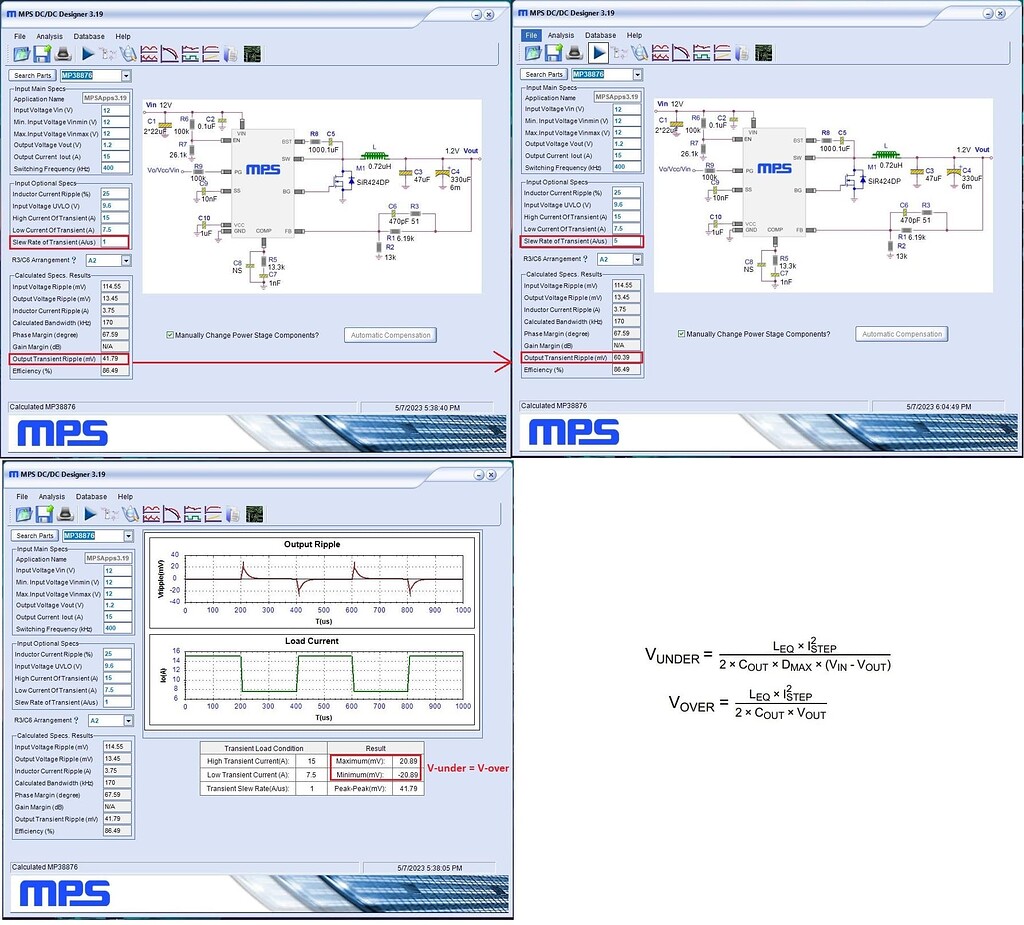 Estimate Output Transient Ripple Buck converter - DC-DC Power Converters - Monolithic Power ...