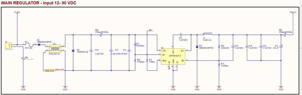 Request for Feedback on 90V MP9486 Power Supply Design for EMI/EMC ...