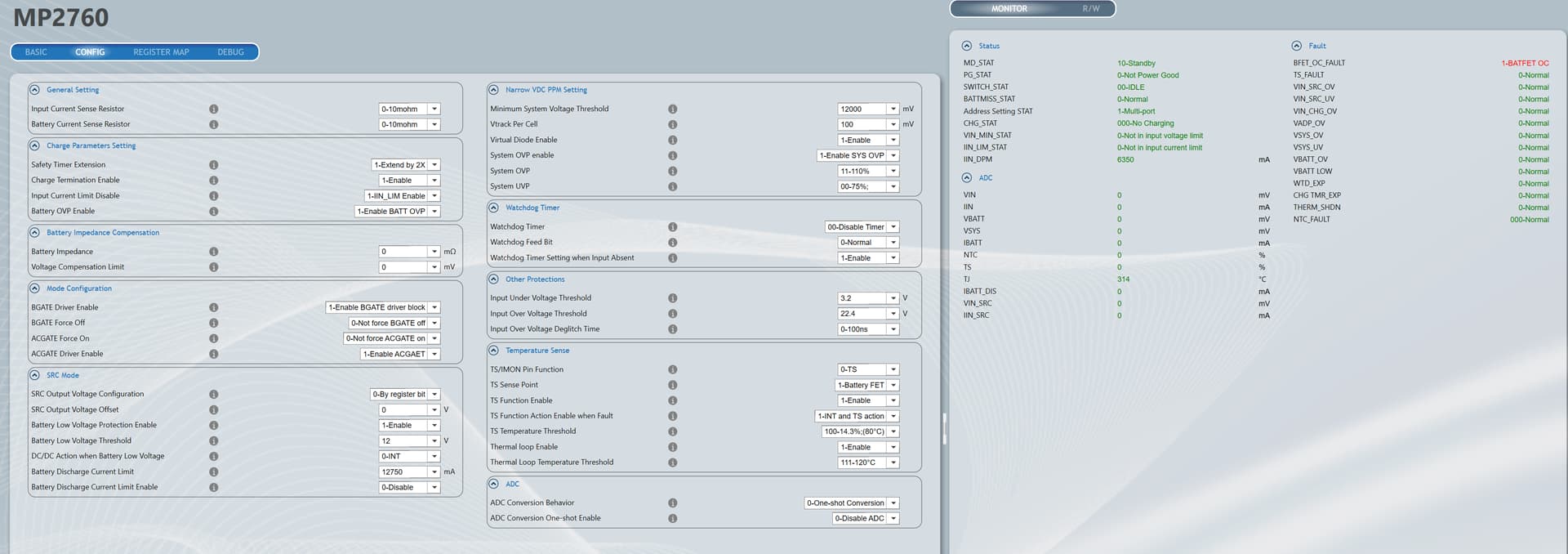 MP2760 Battery OC fault - Battery Management - Monolithic Power Systems ...